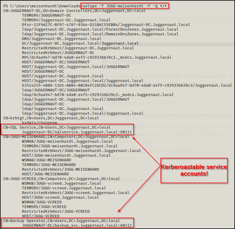 Kerberoasting - Active Directory Attacks - Service Accounts