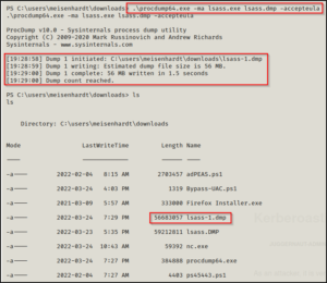Dumping Credentials – LSASS Process Hashes - Juggernaut-Sec