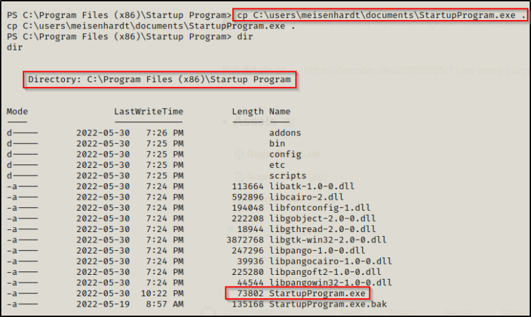 Autorun Startup Registry Keys – Windows Privilege Escalation