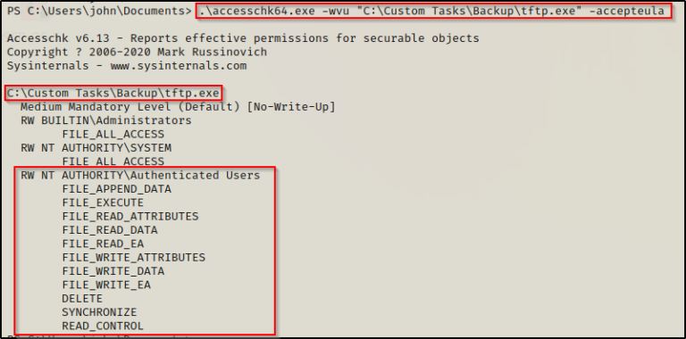 Scheduled Tasks – Windows Privilege Escalation