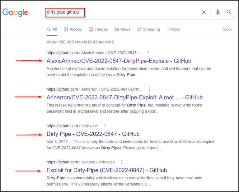 Kernel Exploits – Linux Privilege Escalation