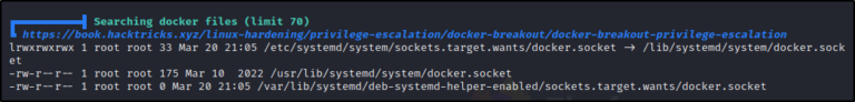 Docker Breakout – Linux Privilege Escalation